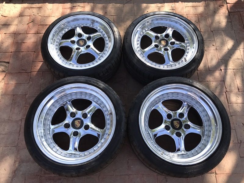 Speedline TechArt Daytona Wheels - Porsche 996 Turbo Fitment - 3-piece ...