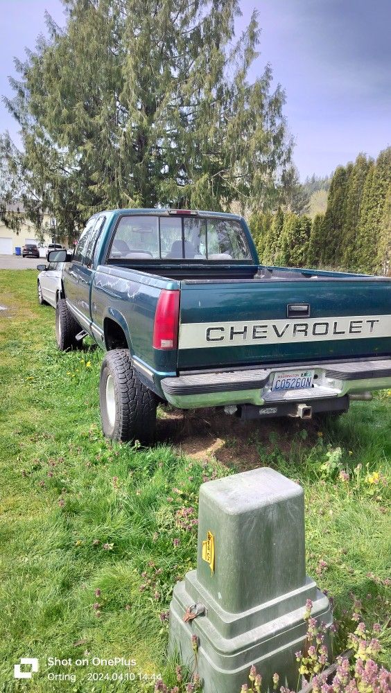 96 Chevy Silverado 4×4 for Sale in Orting, WA - OfferUp