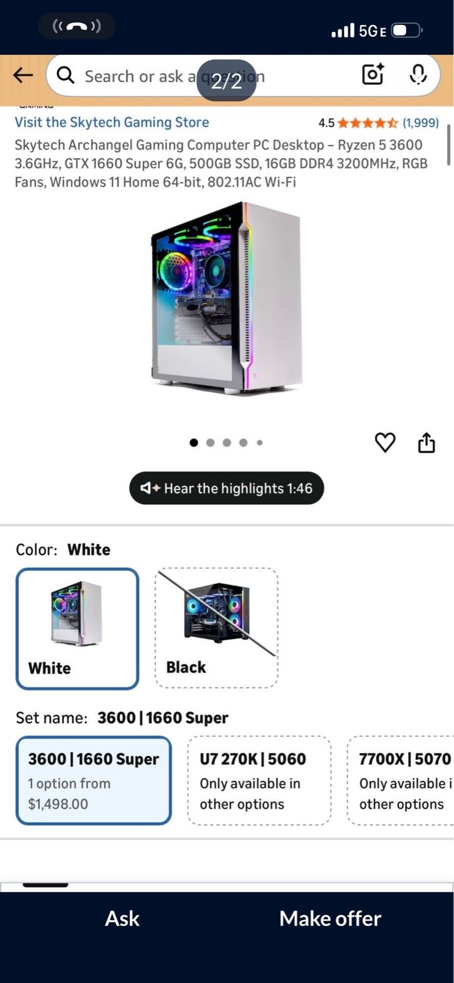 Pc full setup for Sale in San Antonio, TX - OfferUp