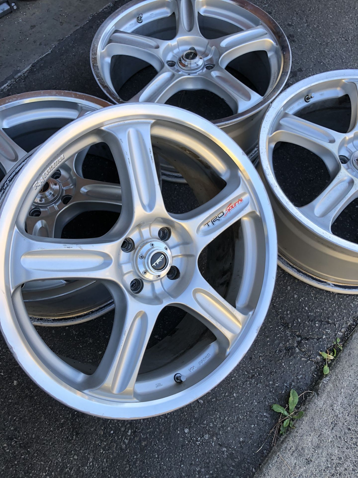 18”TRD SPORTS RH REVOLUTION FITS TOYOTA SCION XB YARIS HONDA CIVIC ...
