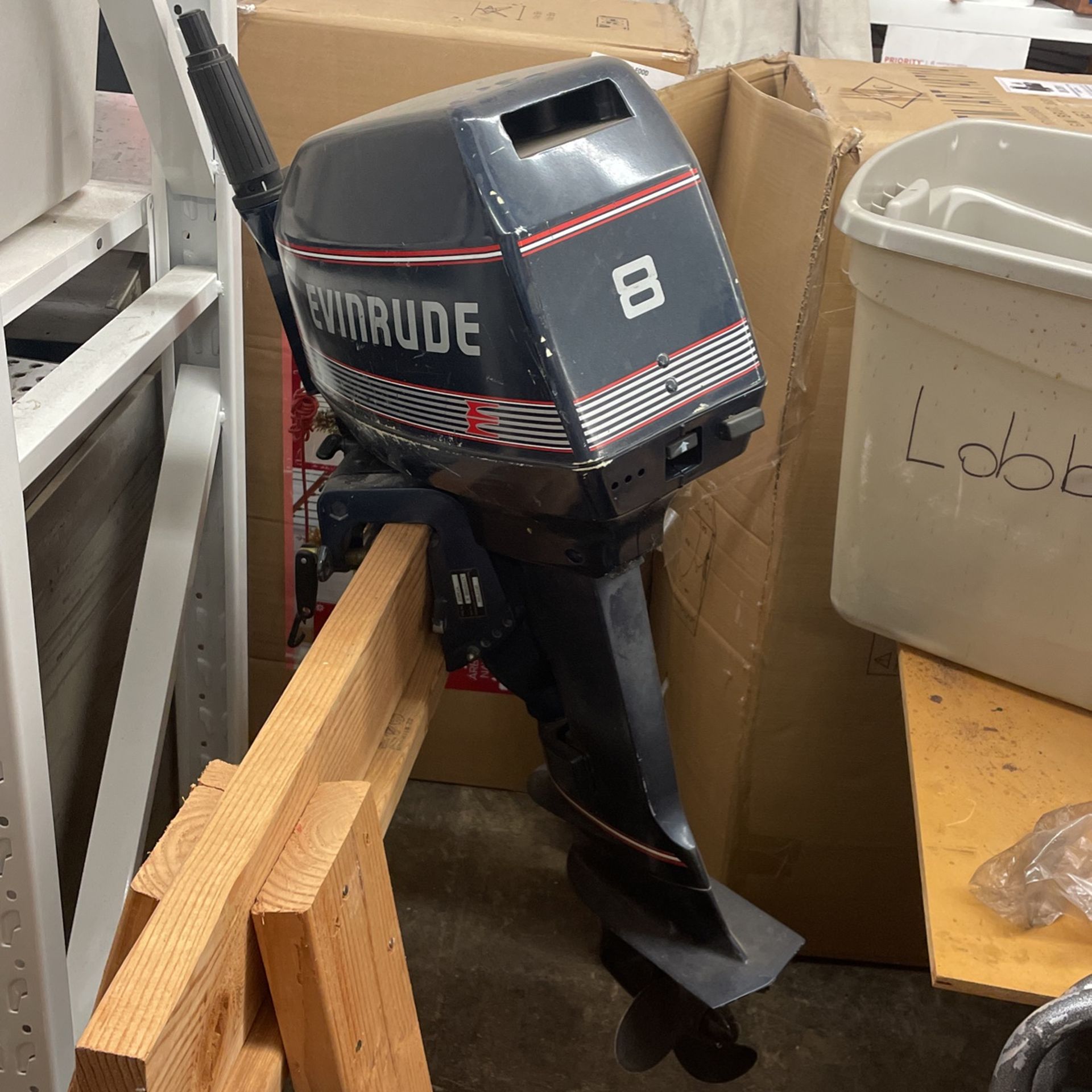 Evinrude Outboard Motor 1991 (model E8REIA) for Sale in Seattle, WA ...