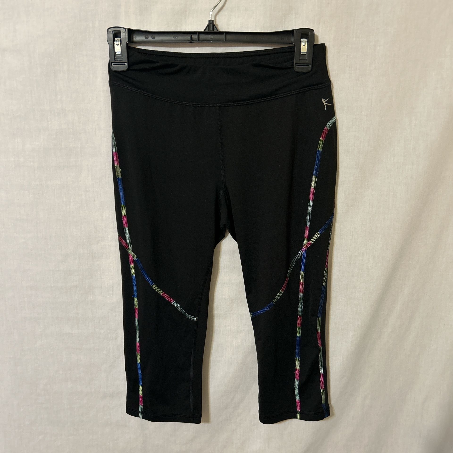 Danskin Black Capris with Colorful Stripes for Sale in Inverness, FL ...