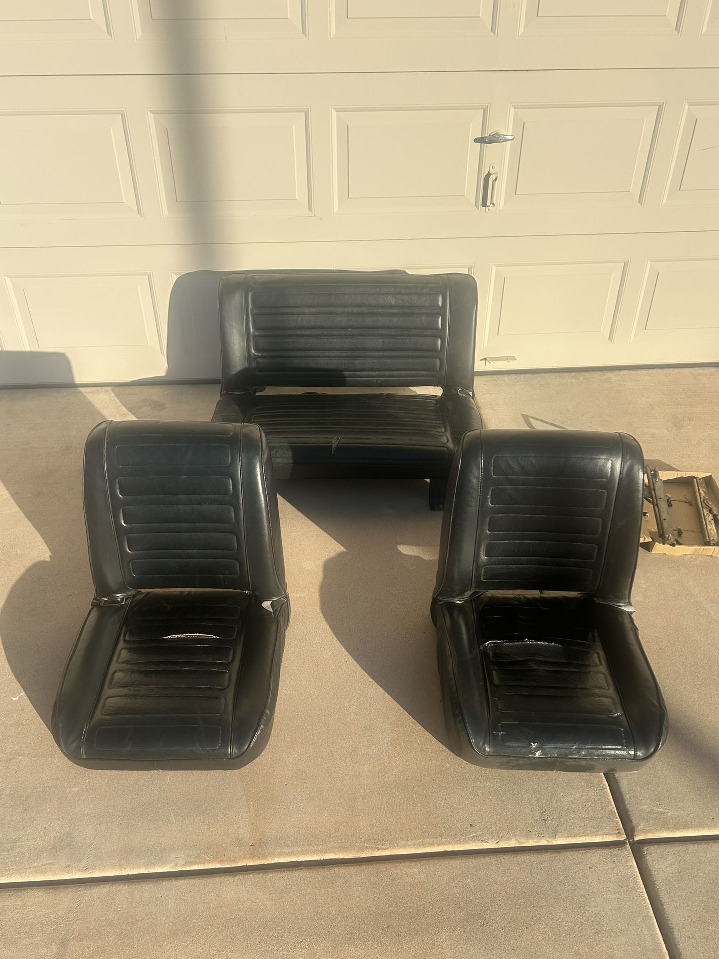 Jeep Wrangler CJ7 OEM Low Back Seats Complete for Sale in Guadalupe, AZ ...