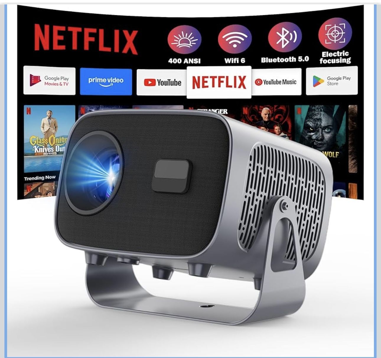 NEW A10 Smart 4K Projector Brand new, never used! for Sale in West ...