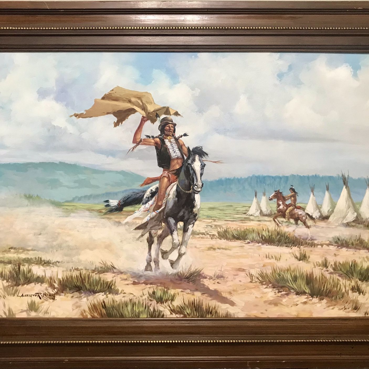 American Western Artists Oil Paintings