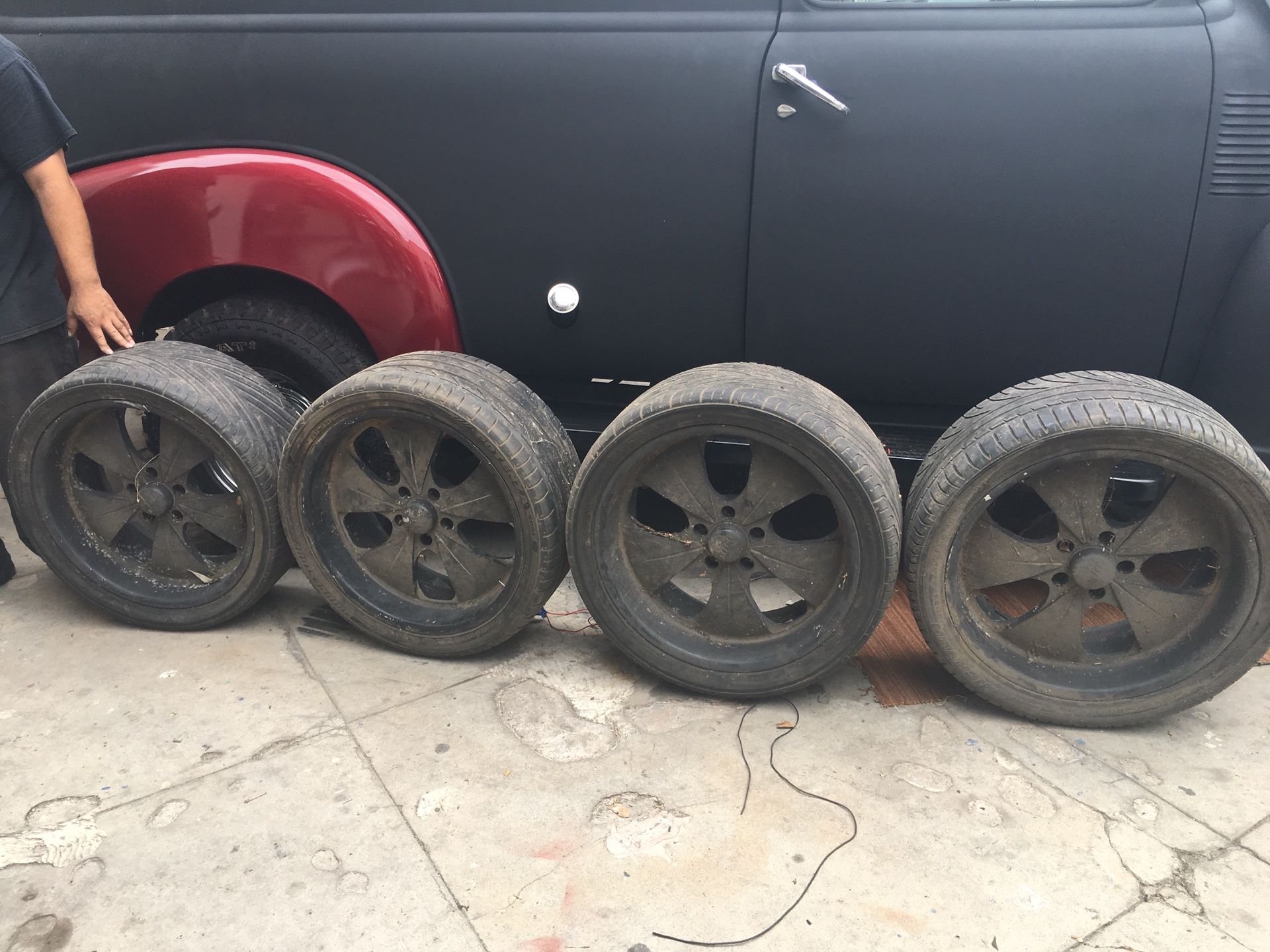 Wheels Chevy C10 15x10,14”n 15” centerline wheels 22” foose wheels ...
