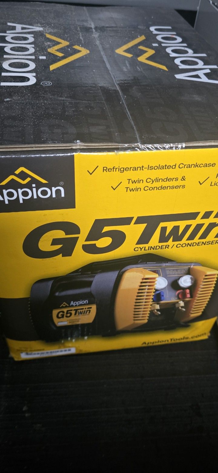 Appion G5 Twin Recovery Machine Brandnew for Sale in Plainfield, IL - OfferUp