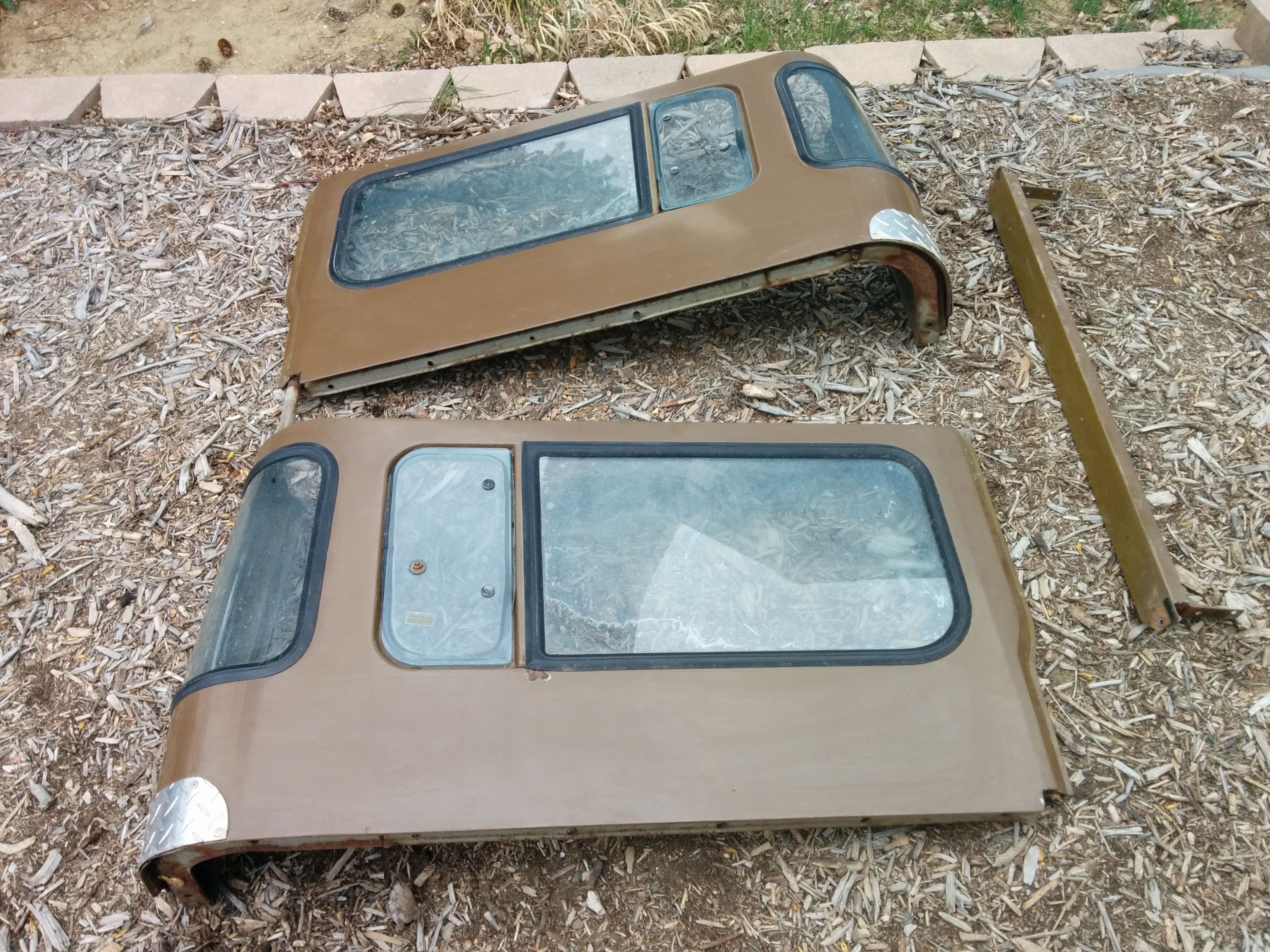 Toyota Land Cruiser FJ40 Hard Top Side Panels Pair with Windows for ...
