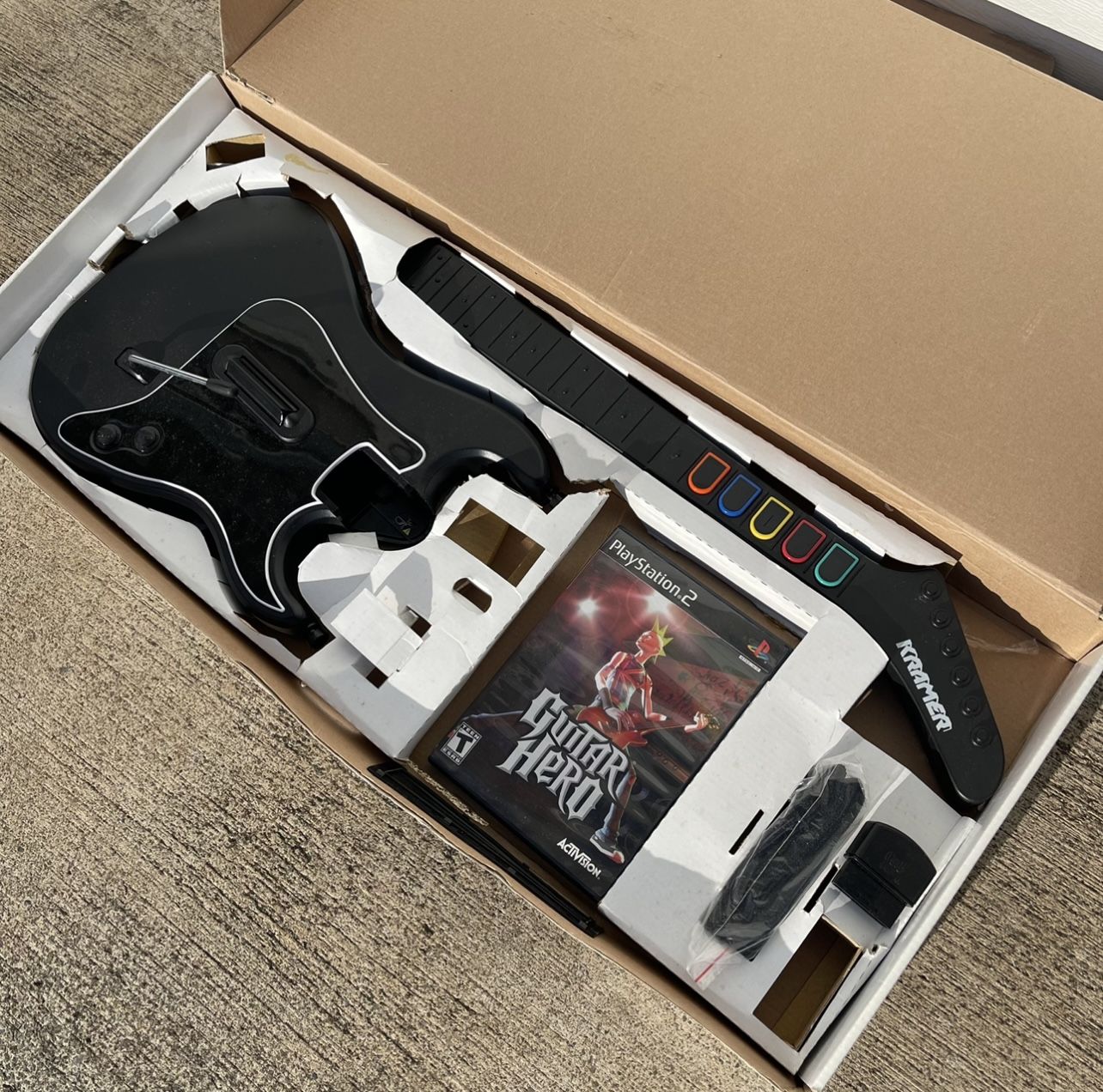 Guitar Hero PS2 Kramer Guitar And Game for Sale in Honolulu, HI - OfferUp