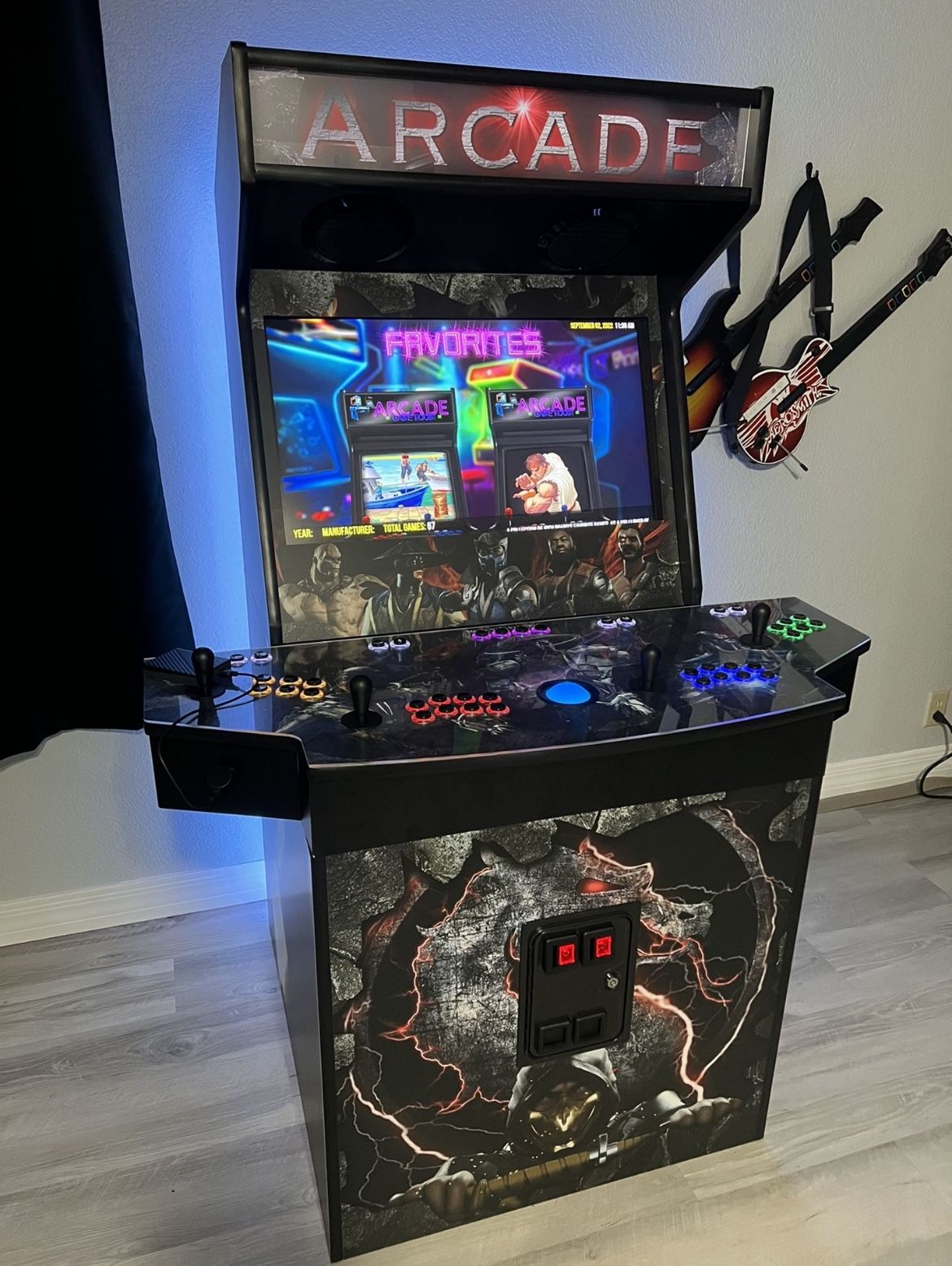 4 Player Arcade machine With Lightguns for Sale in Peoria, AZ - OfferUp