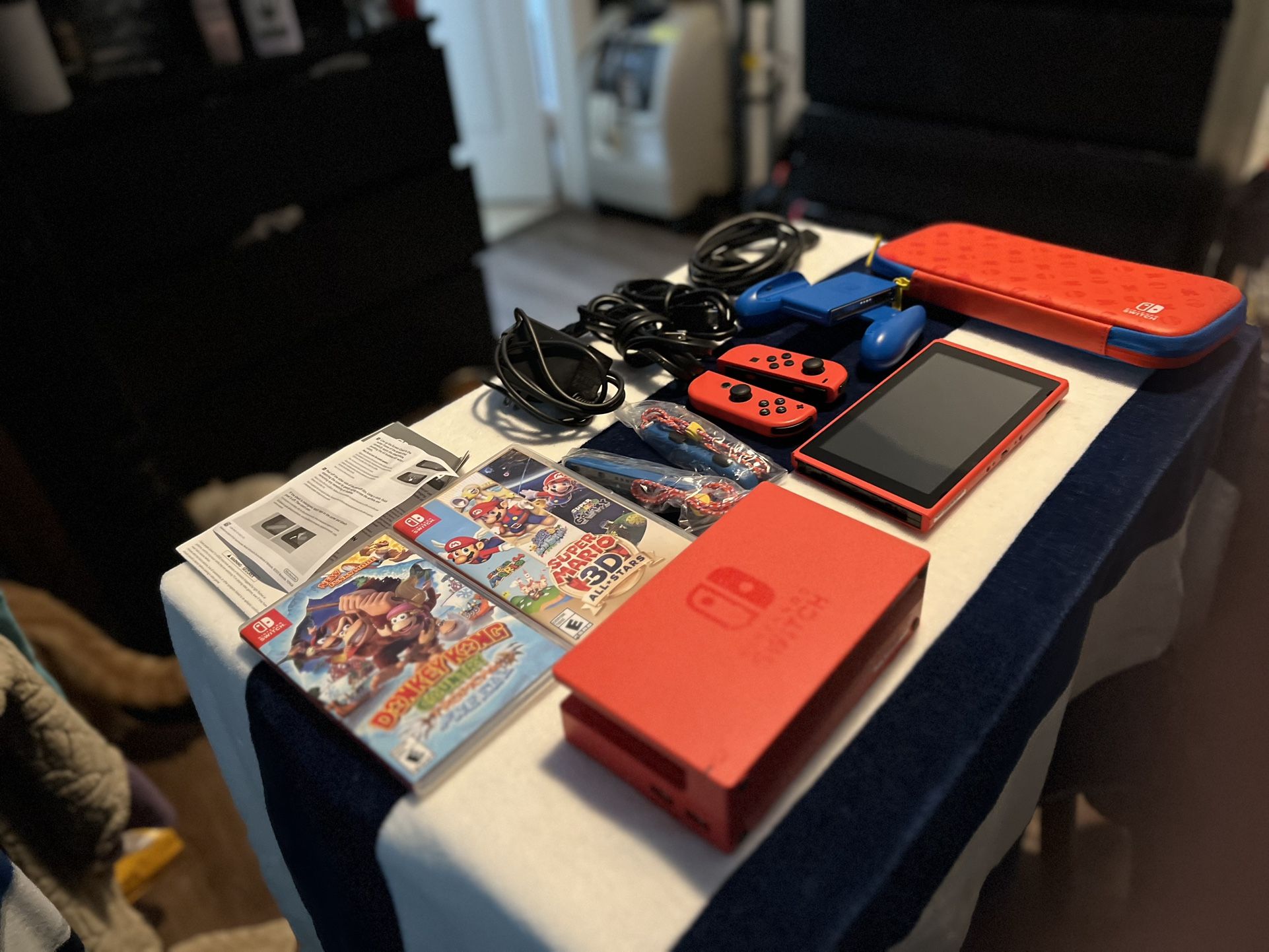 Nintendo switch, Spider-Man edition, fully complete only use one for ...