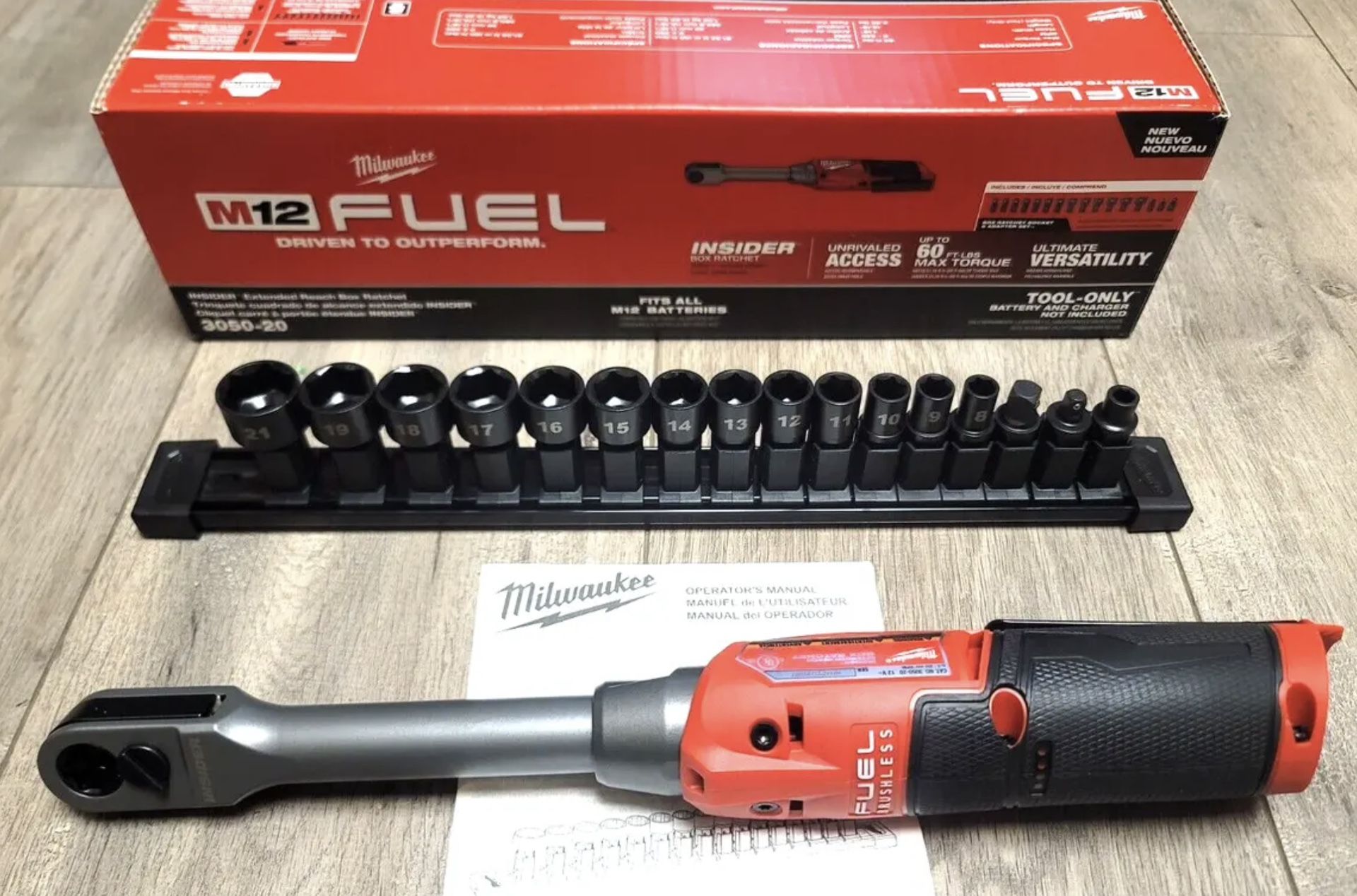 New M12 Milwaukee Insider Ratchet (Model 3050-20) for Sale in Temecula ...