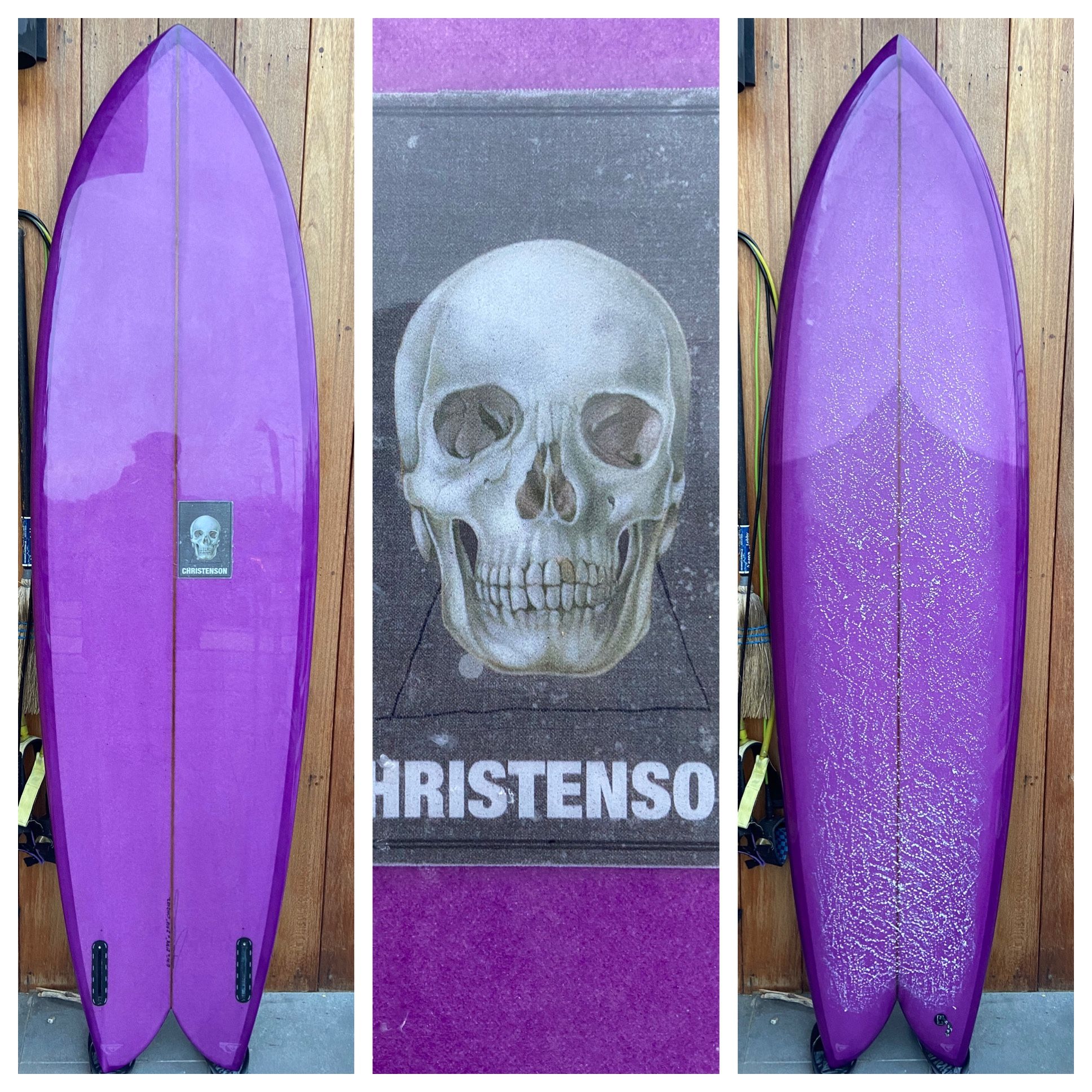 Purple Surfboard