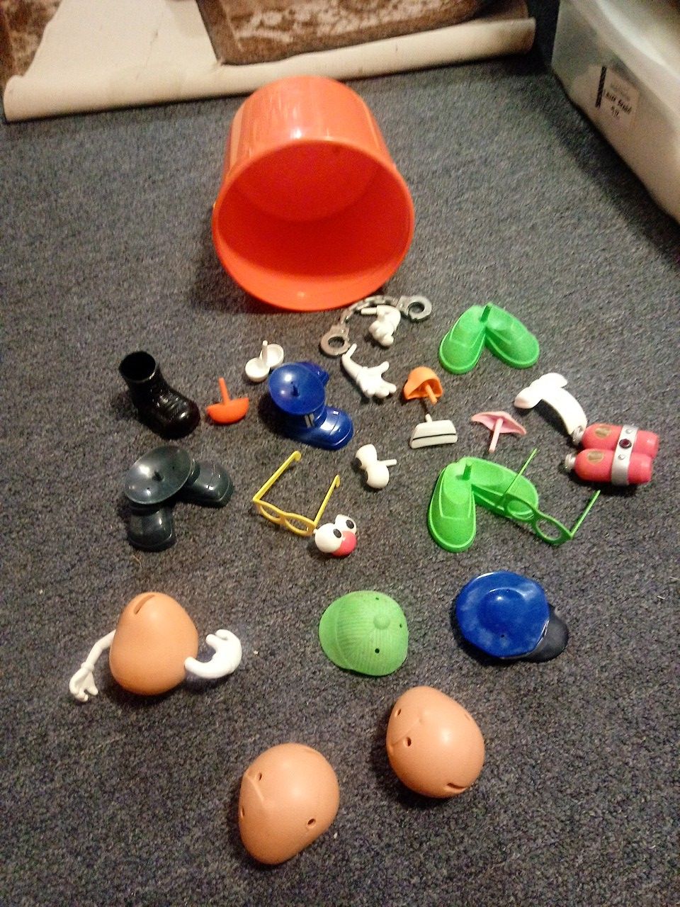 Mr Potato Head Parts