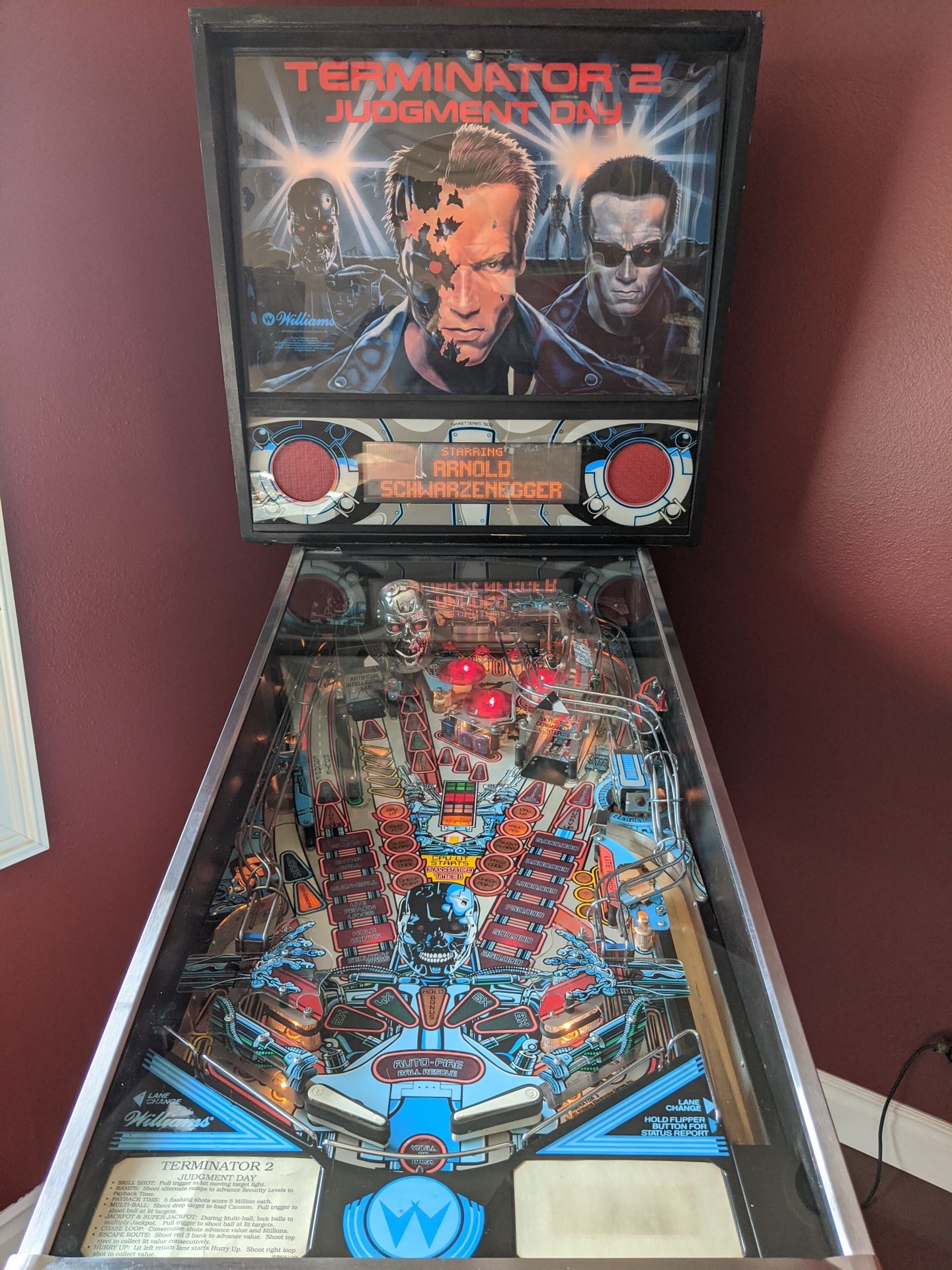 T2 Terminator 2 Pinball Machine / Game for Sale in Tustin, CA - OfferUp