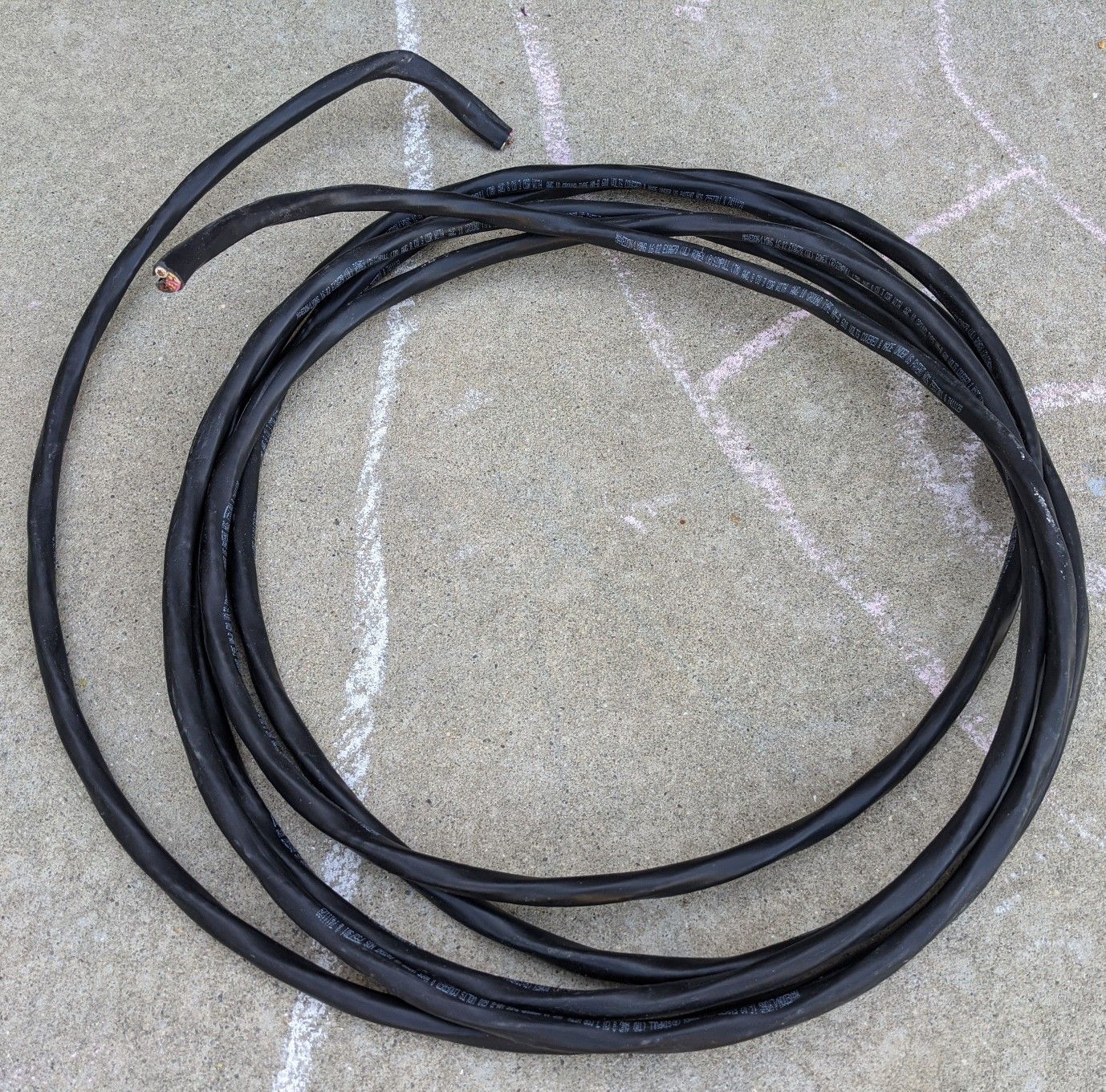 8 gauge 3 conductor romex with ground wire 24ft for Sale in Torrance ...