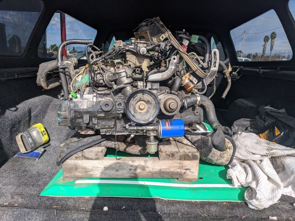 SUBARU EA81 Engine (1.8L) & 4-Speed Manual Transmission for Sale in ...