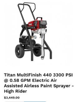 Titan 440 MultiFinish Paint Sprayer for Sale in Phoenix AZ OfferUp