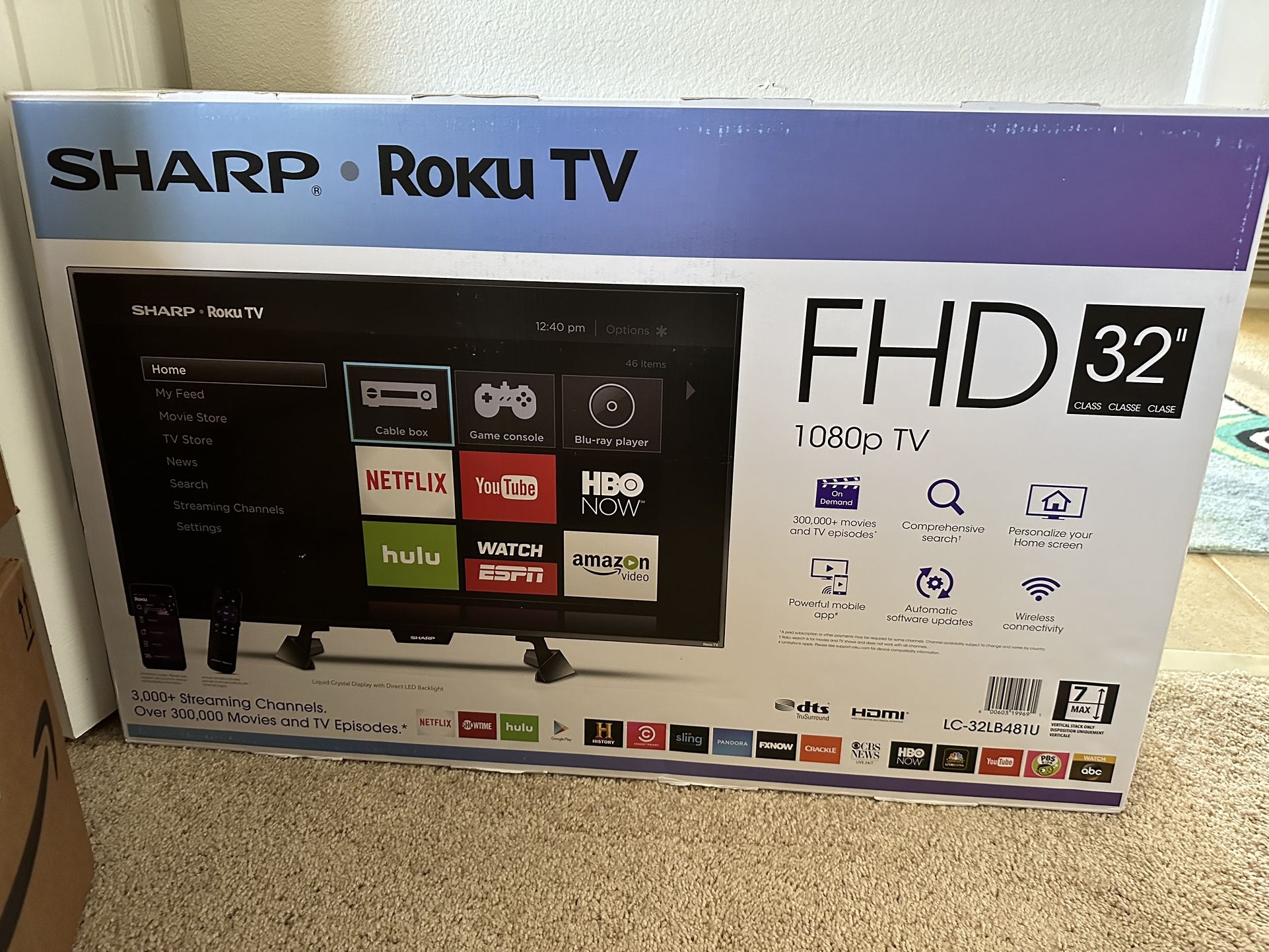 Sharp Roku Tv 32” for Sale in Tampa, FL - OfferUp