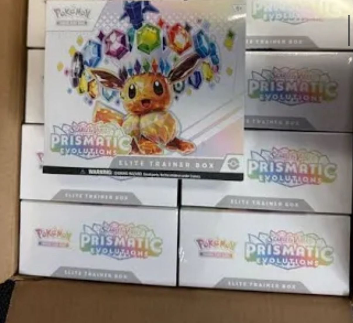 10x BRAND NEW SEALED PRISMATIC EVOLUTION ETBS for Sale in Modesto, CA ...