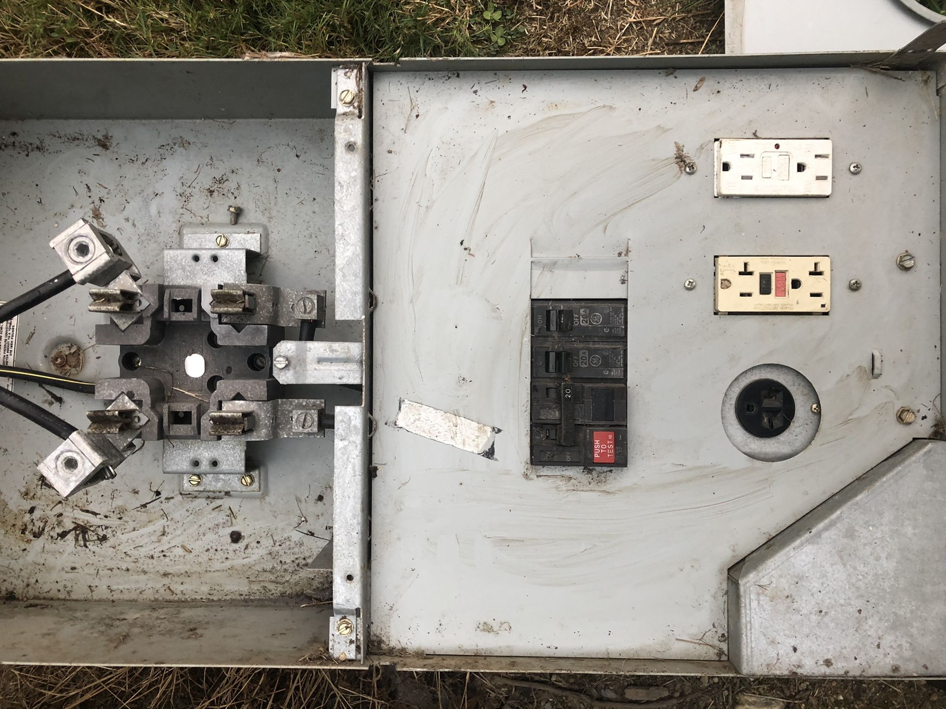 Temporary power meter base and Pole for Sale in Arlington, WA - OfferUp