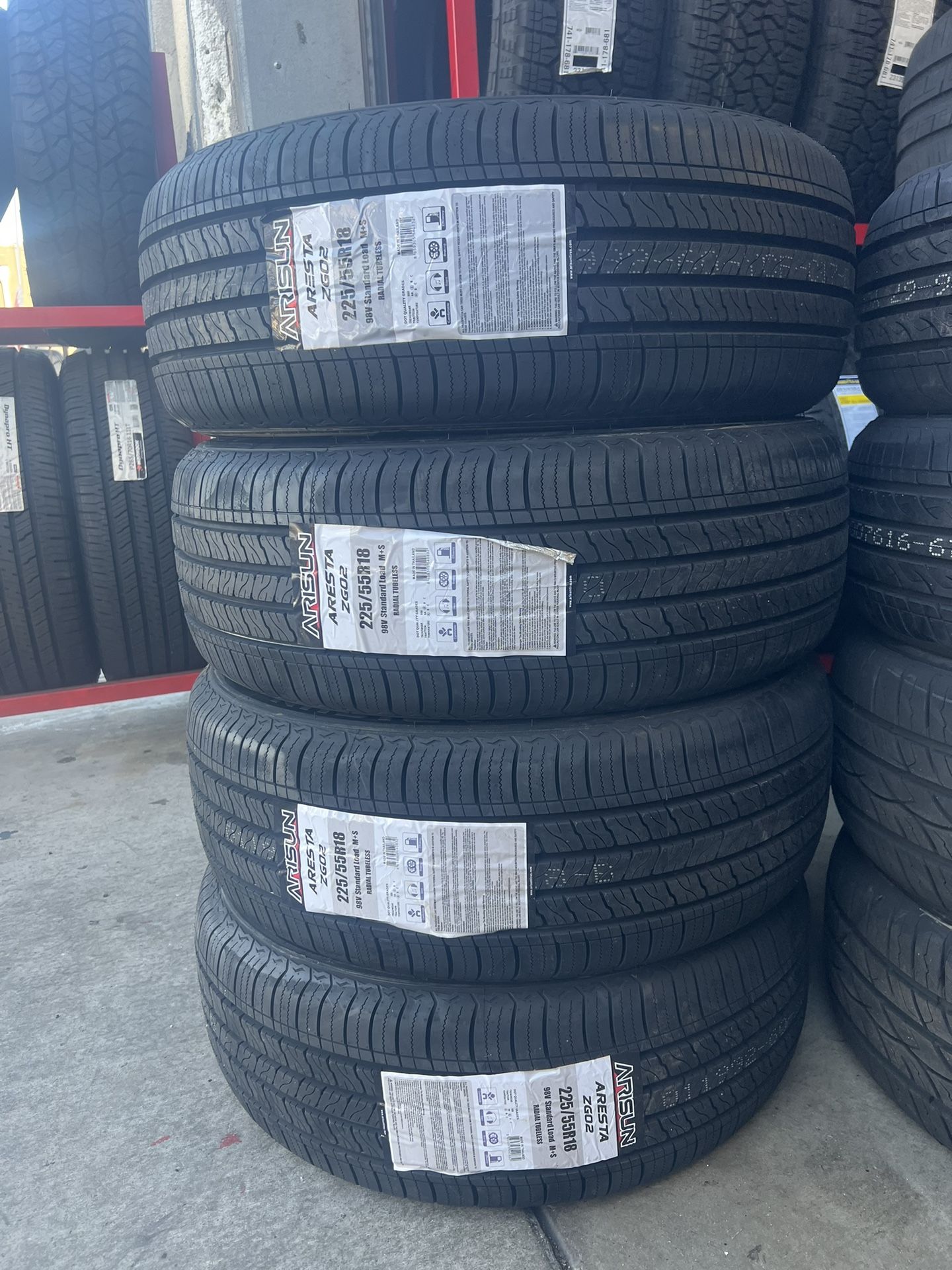 225 55 18 Arisun aggressor for Sale in City Of Industry, CA - OfferUp