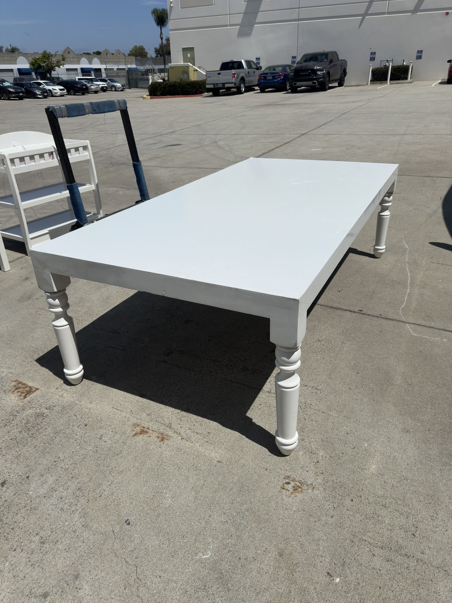 4’x8’ Custom White Wood Dining Table for Sale in San Diego, CA - OfferUp