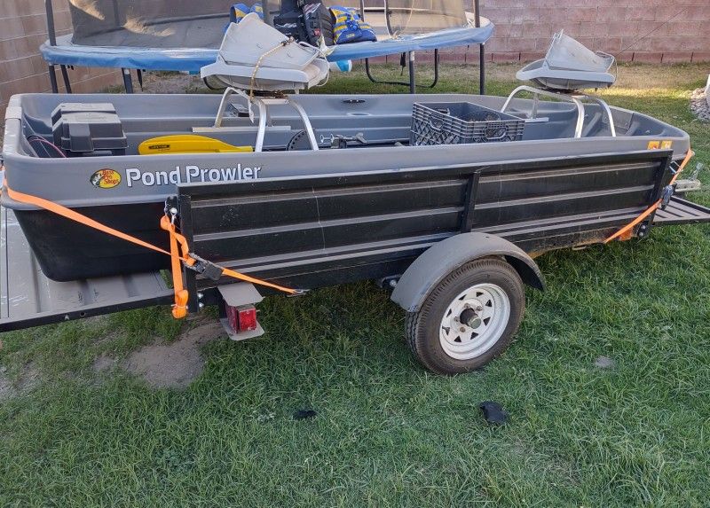 2013 Bass Pro Shop Pond Prowler Boat for Sale in San Bernardino, CA ...