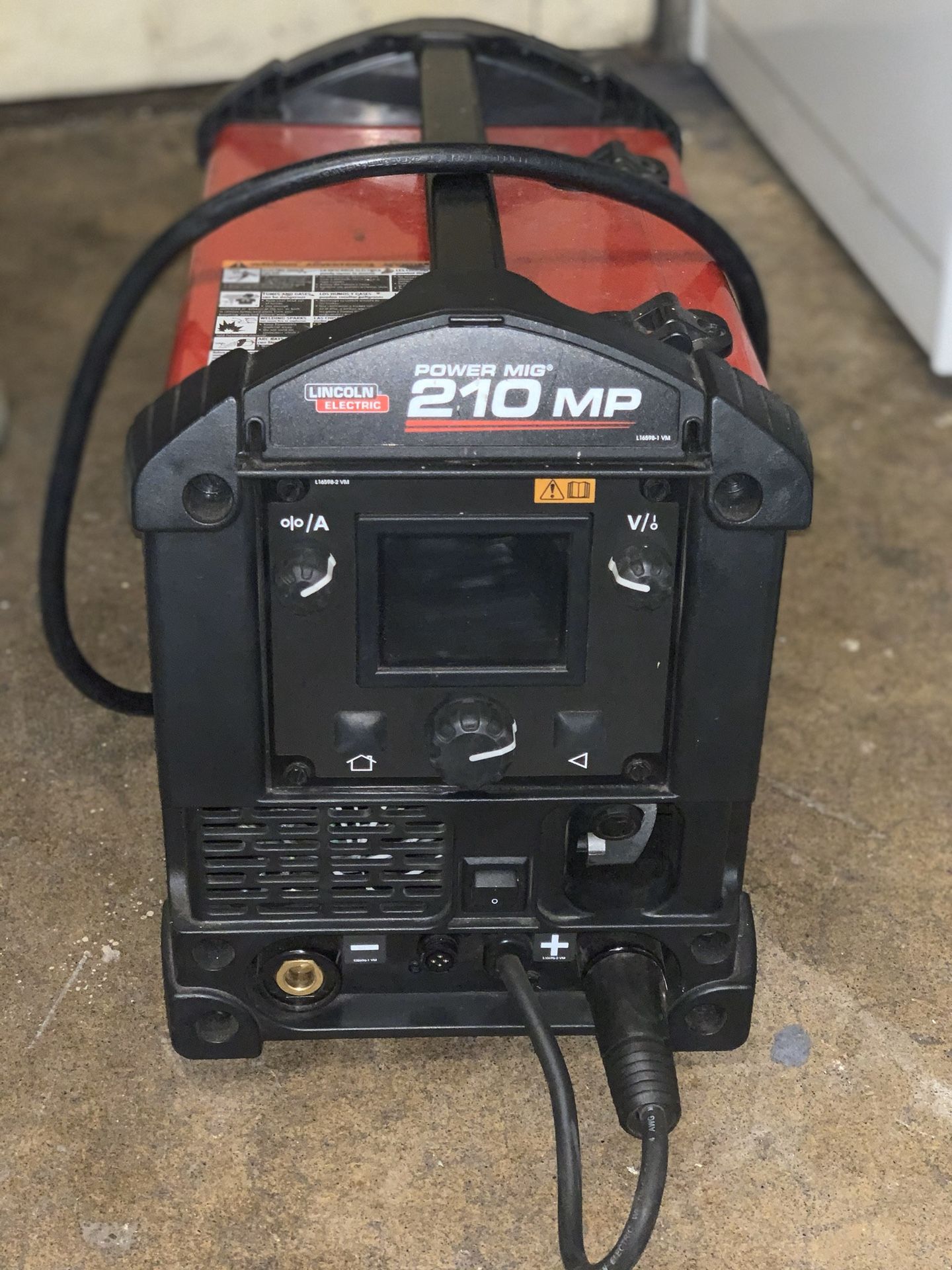 Lincoln power MIG 210 MP & Aluminum spool gun for Sale in Des Moines ...