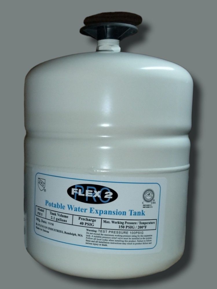 FLEXCON PH5 2 GAL FLEX 2 PRO POTABLE WATER WELL/THERMAL EXPANSION VFD ...