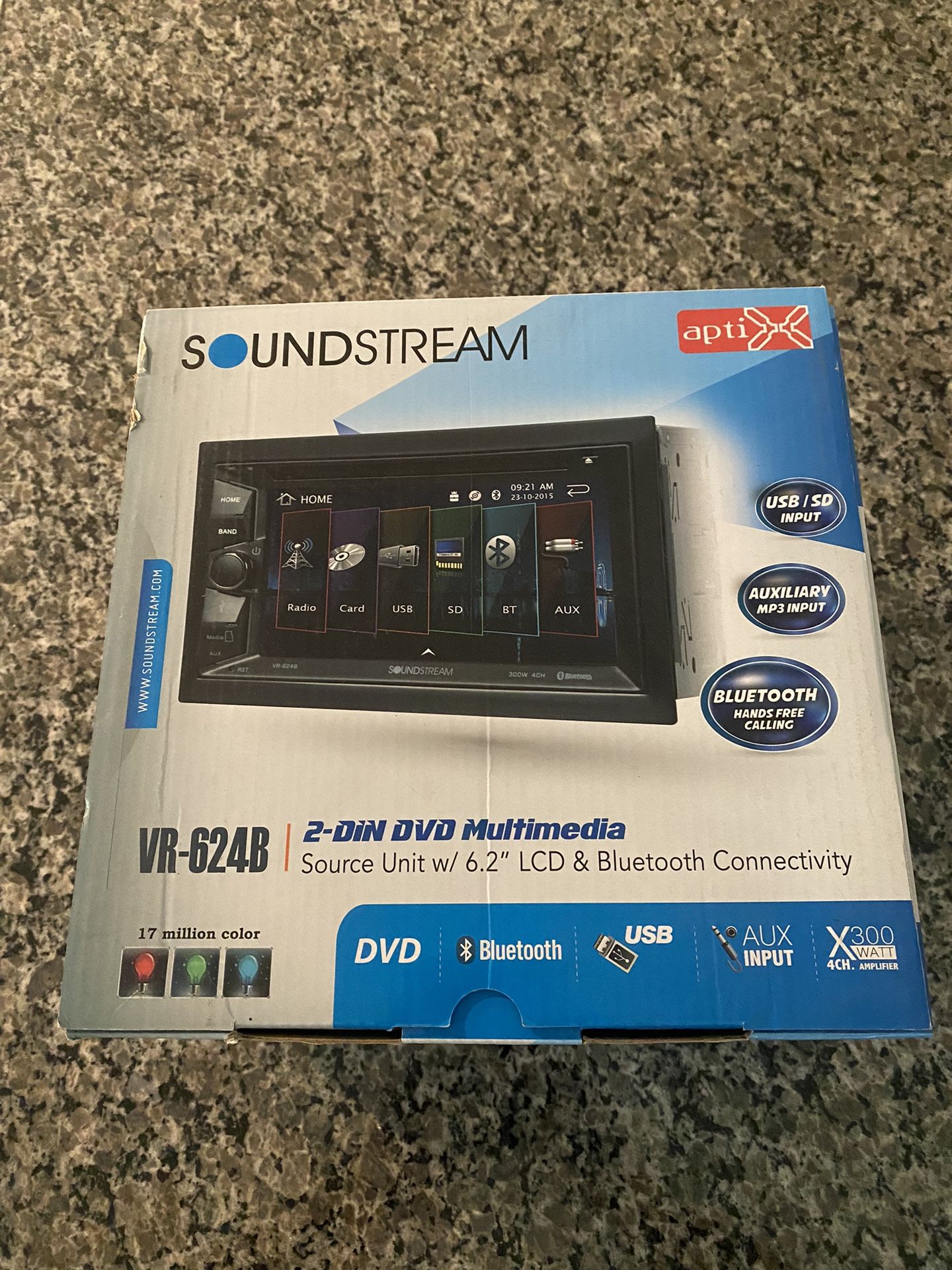 Soundstream Double Din Bluetooth USB AUX Radio . for Sale in San ...