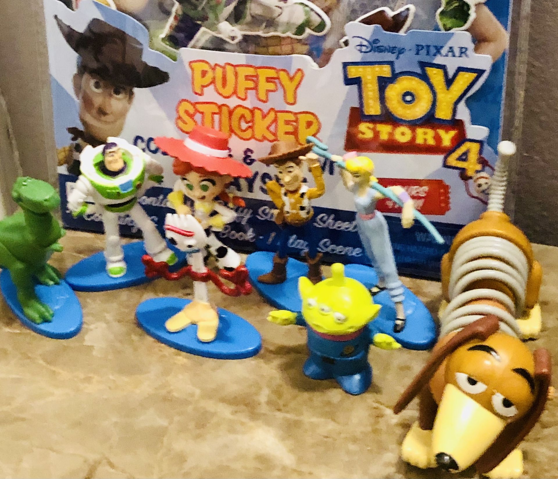 Disney Toy Story 4 Pixar 8 Mixed Mattel Micro Collection Mini Figures ...