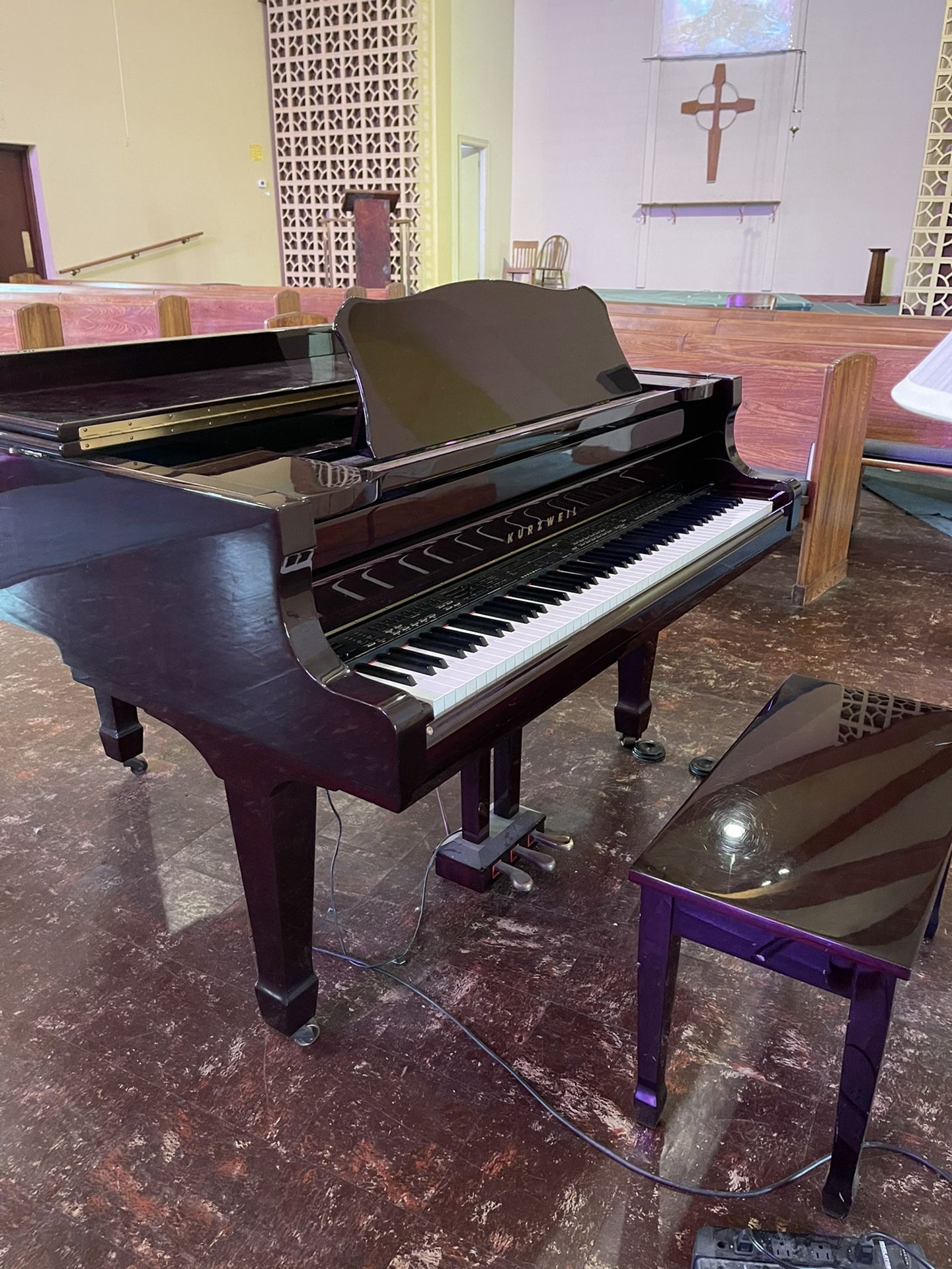 Kurzweil Mark 152 Baby Grand Piano for Sale in Seattle, WA - OfferUp