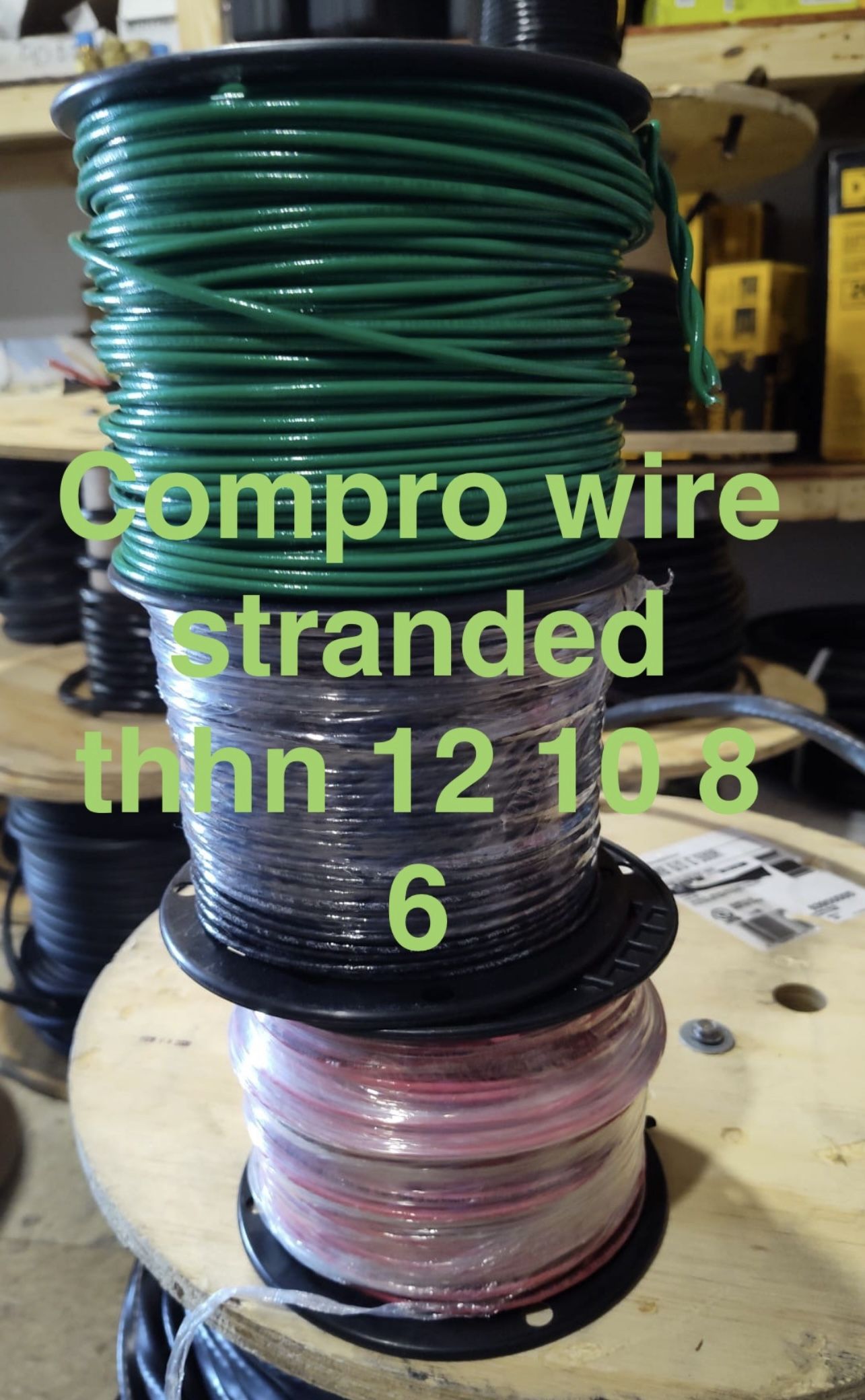 Wire Stranded Thhn 12 10 8 6 for Sale in Houston, TX - OfferUp