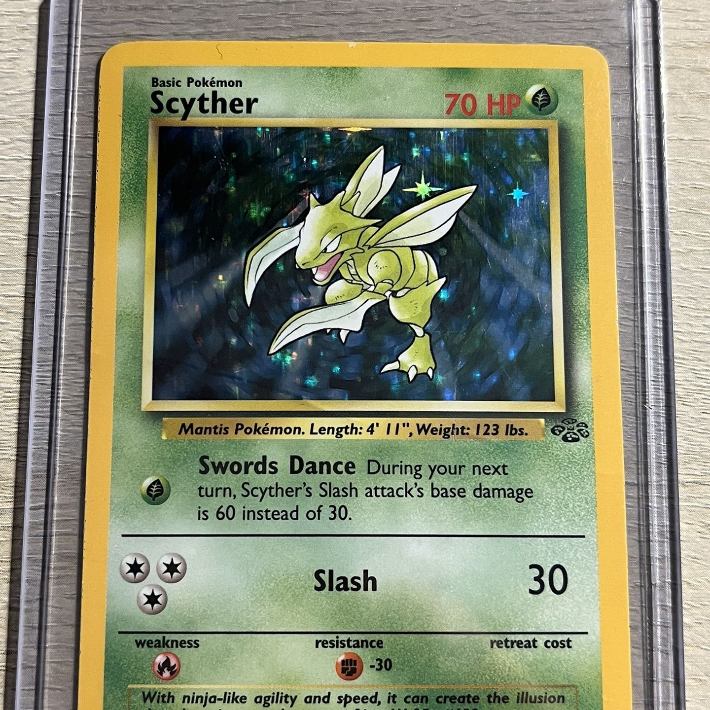 Scyther Pokemon Card