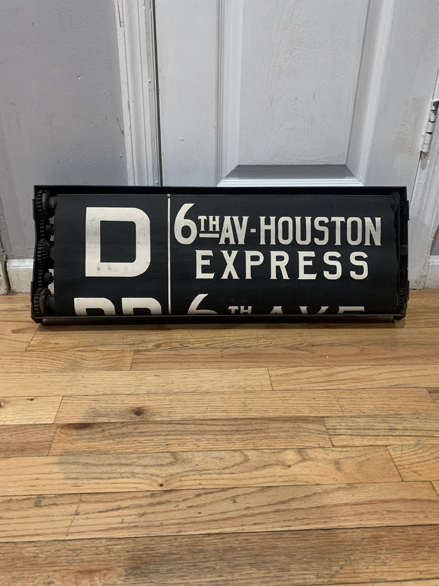 Rare Antique 1900’s Subway Roll Sign for Sale in Queens, NY - OfferUp
