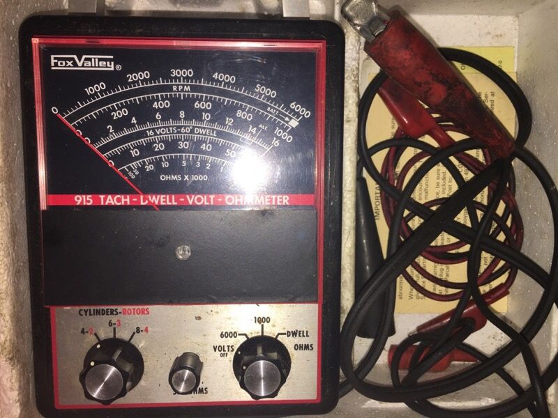 Fox Valley 915 Tach-Dwell-Volt-Ohmmeter for Sale in Renton, WA - OfferUp