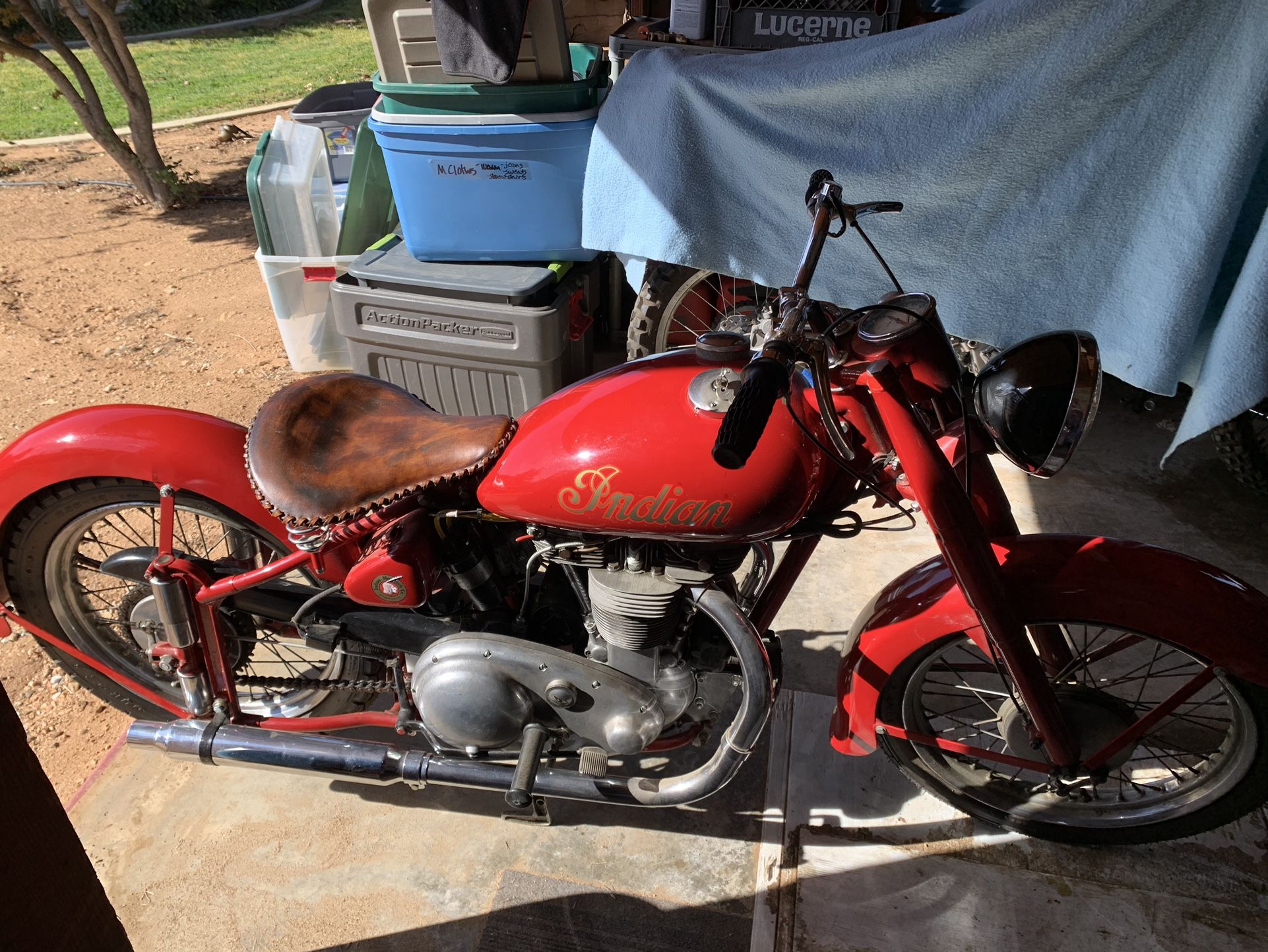 1949 Indian Motorcycle for Sale in Beaumont, CA - OfferUp