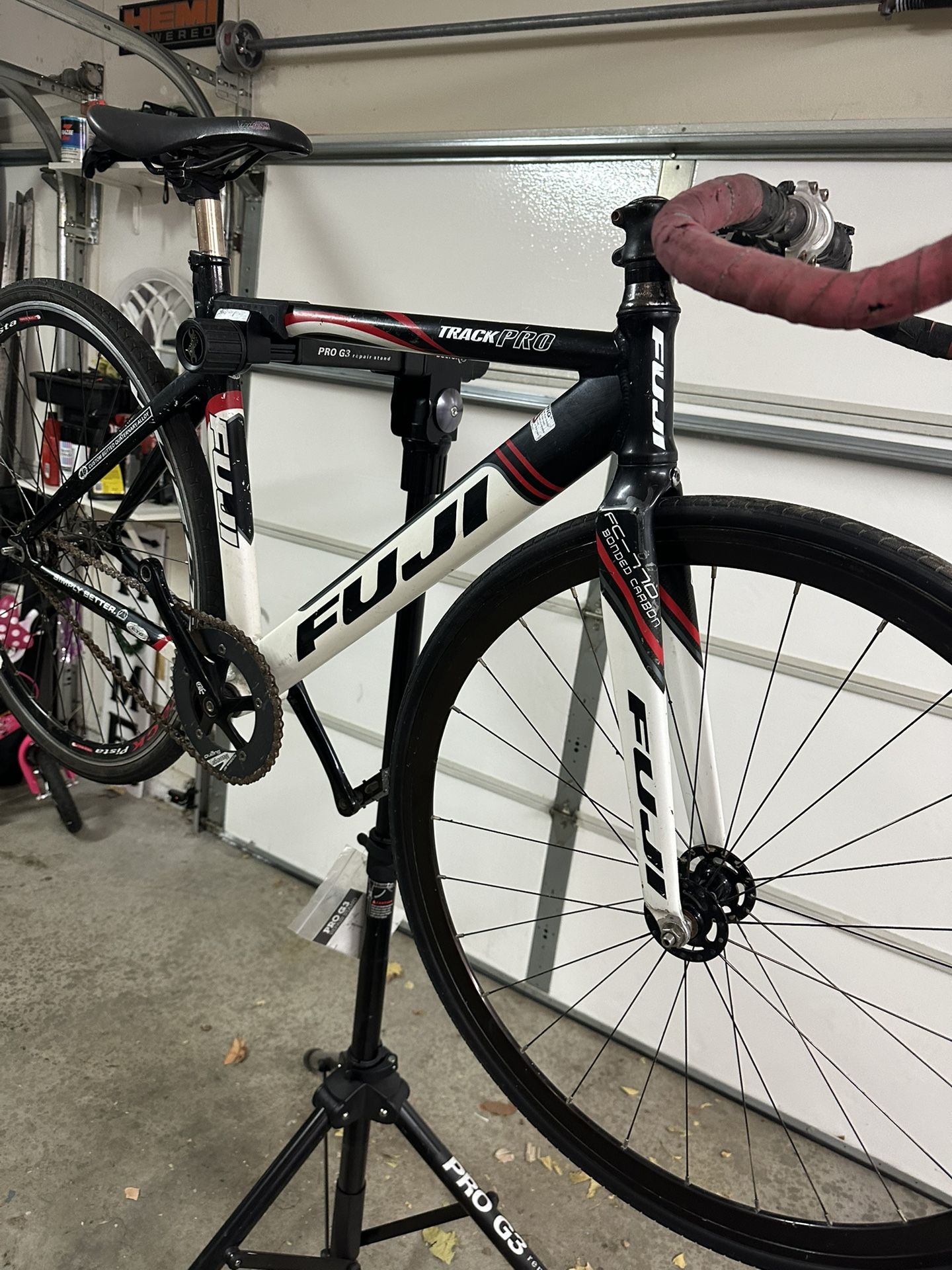 Fuji Track Pro Frame Set And Complete Bicycle Road Bike for Sale in ...