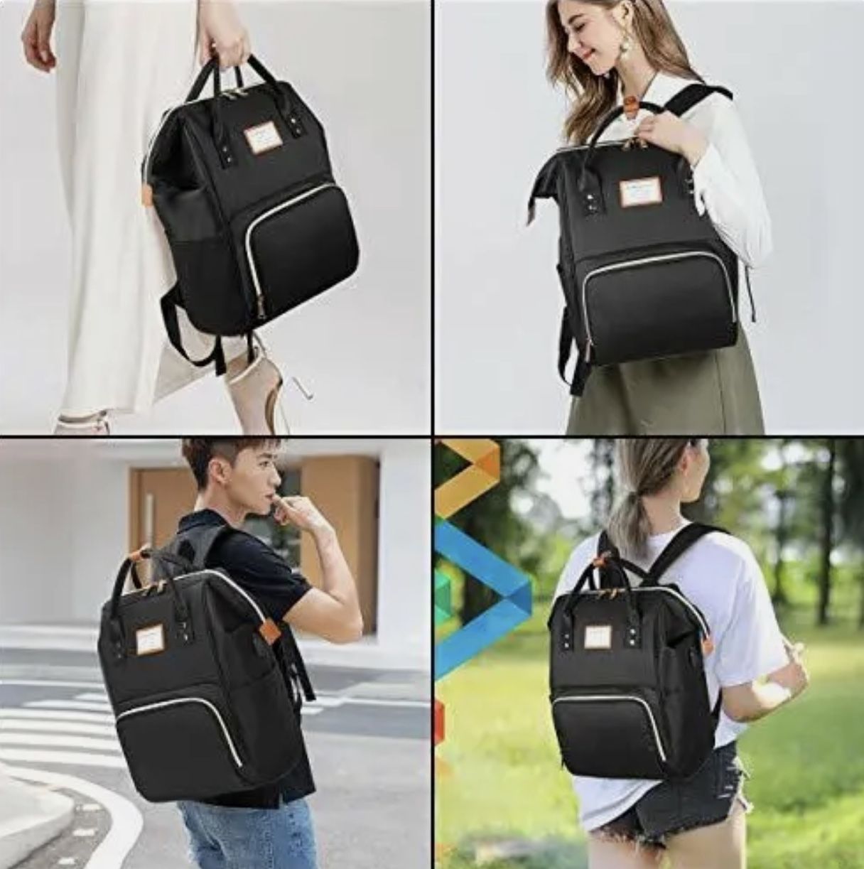 New SOWAOVUT diaper bag or Laptop Backpack 15 Inch Casual Daypack Water ...