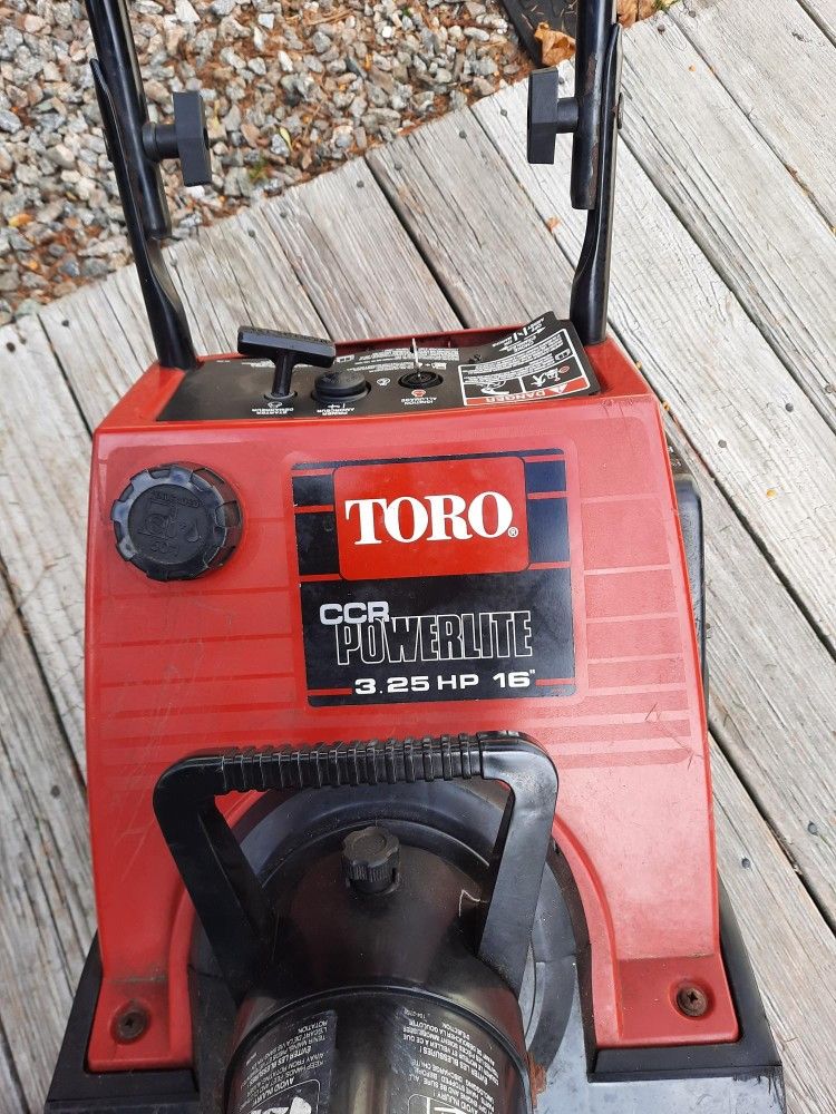 Toro Powerlite Snow Blower for Sale in Shelton, CT - OfferUp
