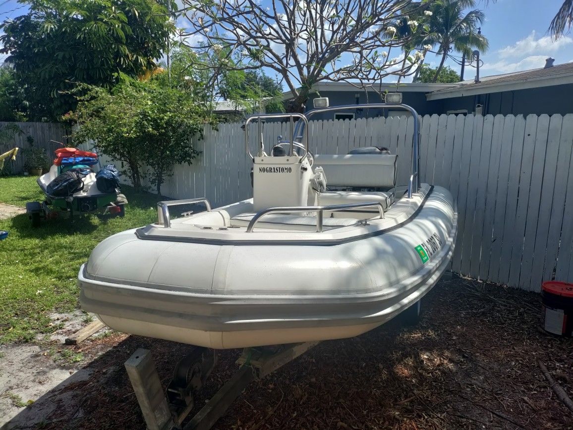 Inflatable Hard Bottom 12' Rendova for Sale in Pompano Beach, FL - OfferUp