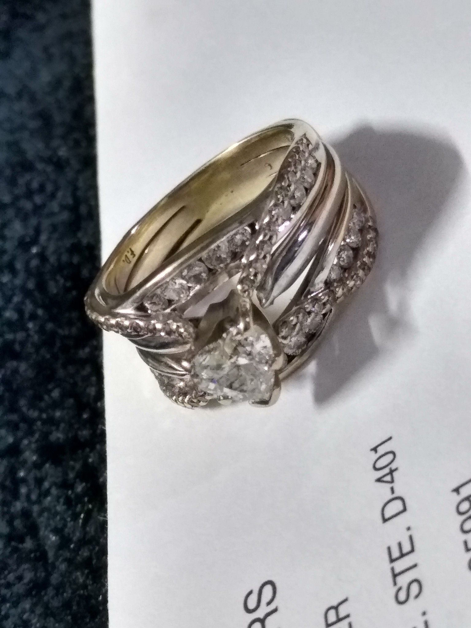 Kay's limited edition heart solitary ring read info for Sale in ...