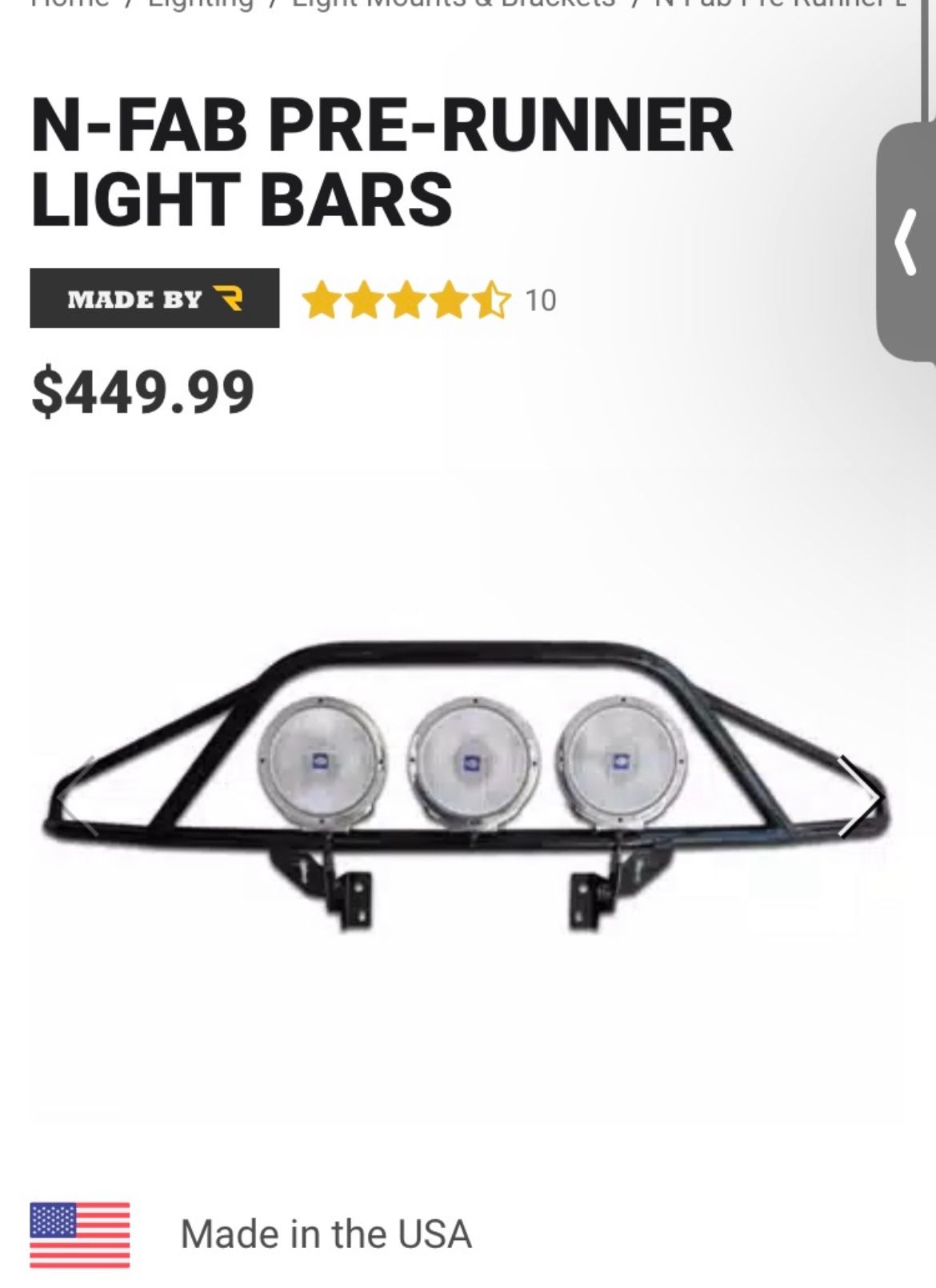 Pre Runner Bash Bar for Sale in Summit, IL - OfferUp