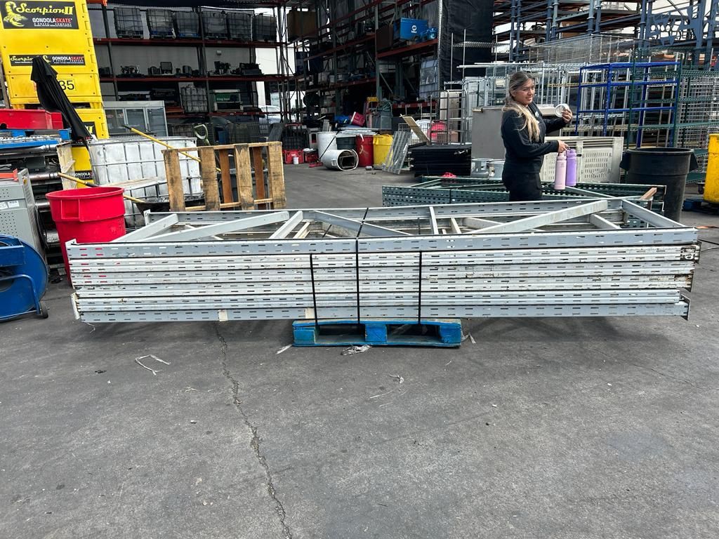 12' RIDGE U-RACK PALLET RACKING UPRIGHTS for Sale in Phoenix, AZ - OfferUp