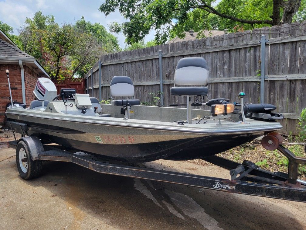 15' Skeeter Boat W/Trailer for Sale in Desoto, TX - OfferUp