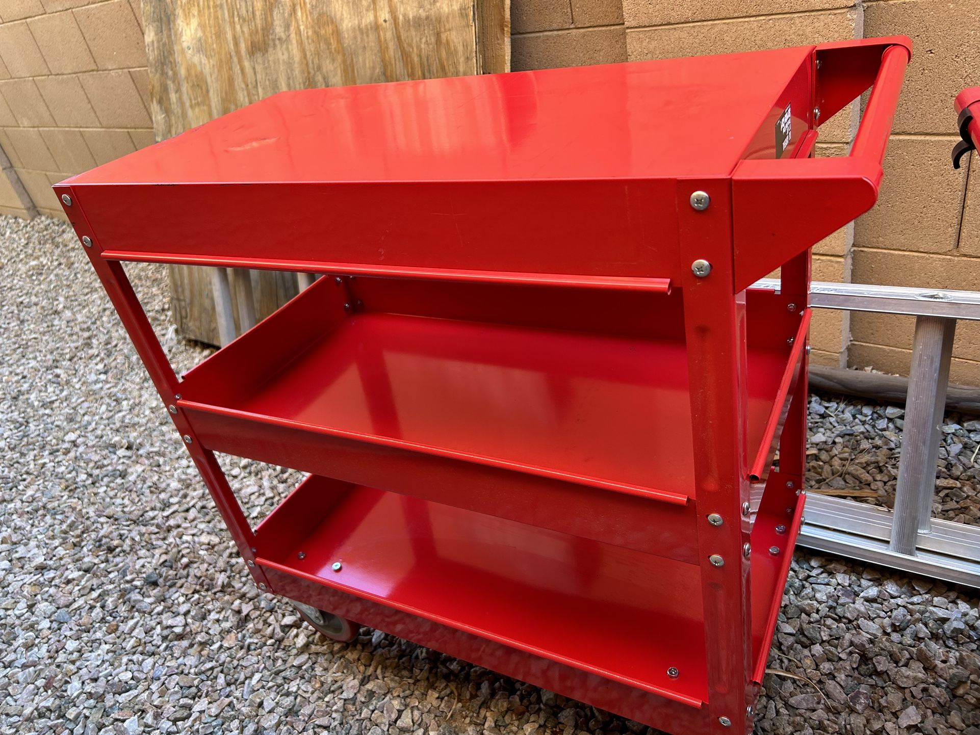 Two Metal Red Carts for Sale in Green Valley, AZ - OfferUp