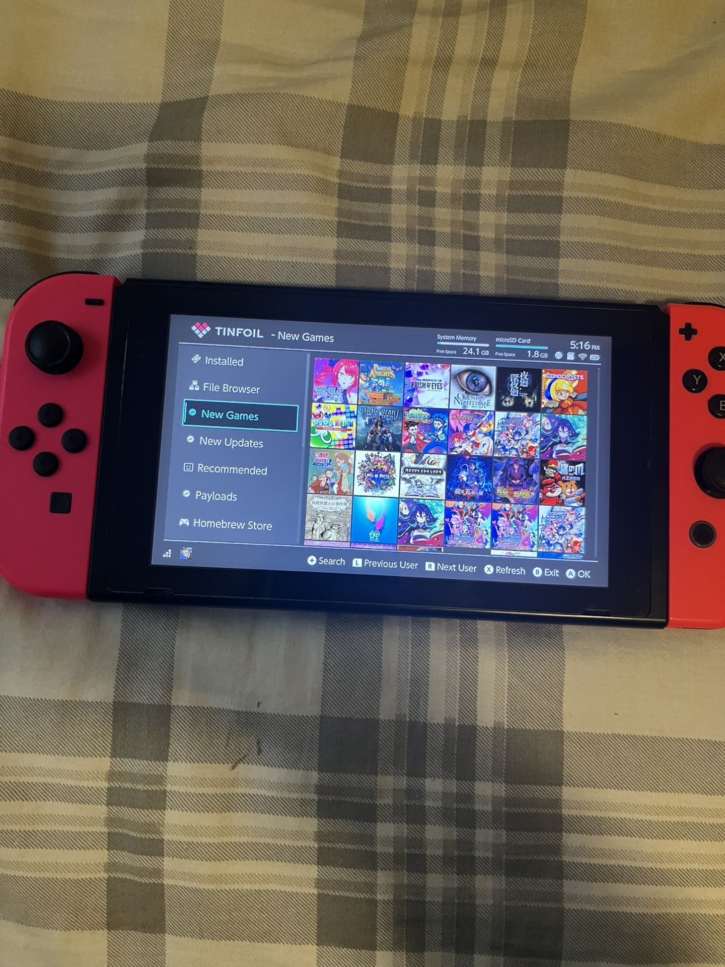 Modded Switch W Tinfoil And Games for Sale in Salt Lake City, UT - OfferUp