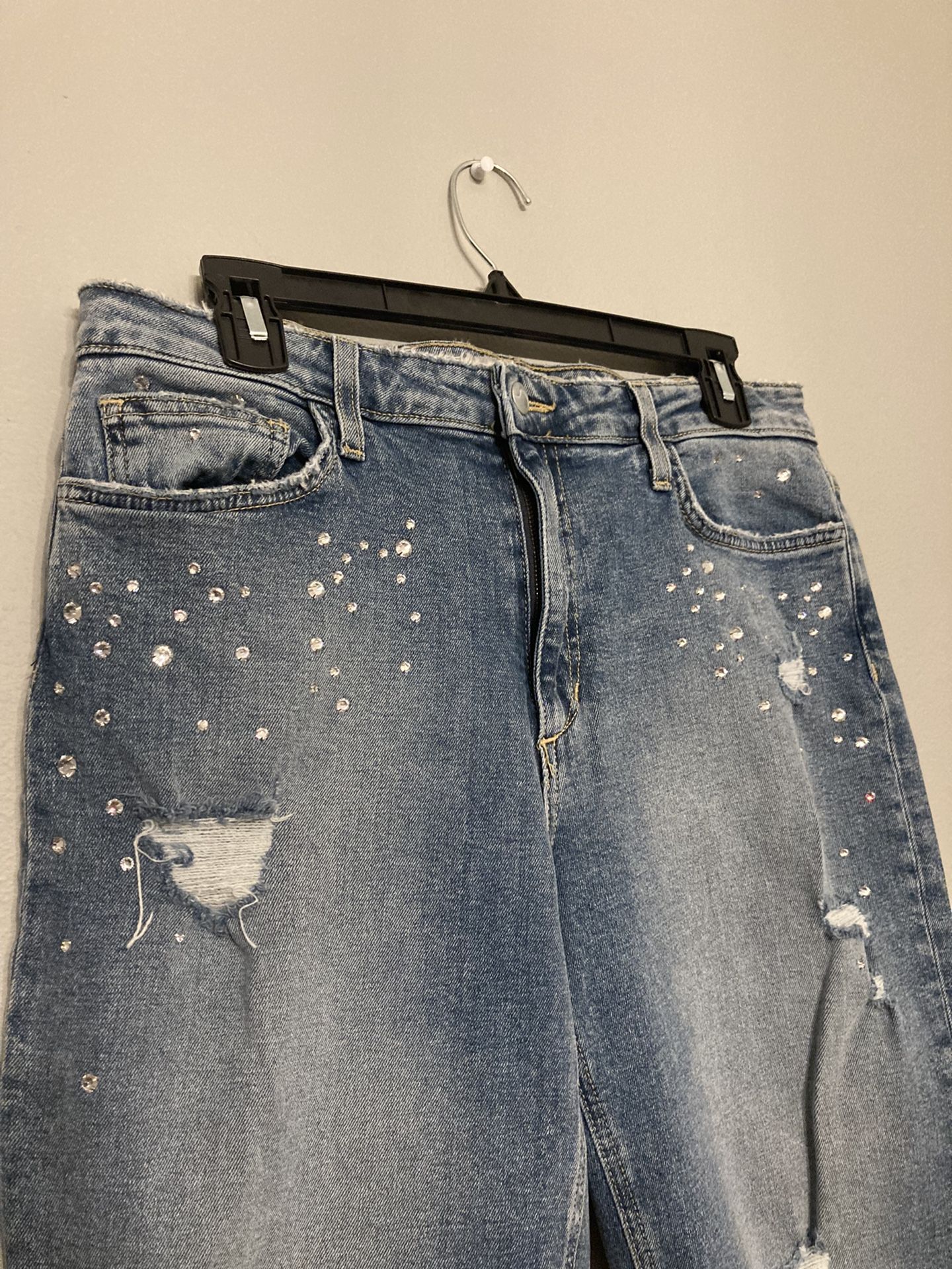 Women’s Kass Joe’s Rhinestone Ripped Jeans for Sale in Portland, OR ...