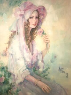 Irene Borg signed original painting for Sale in El Cajon, CA - OfferUp